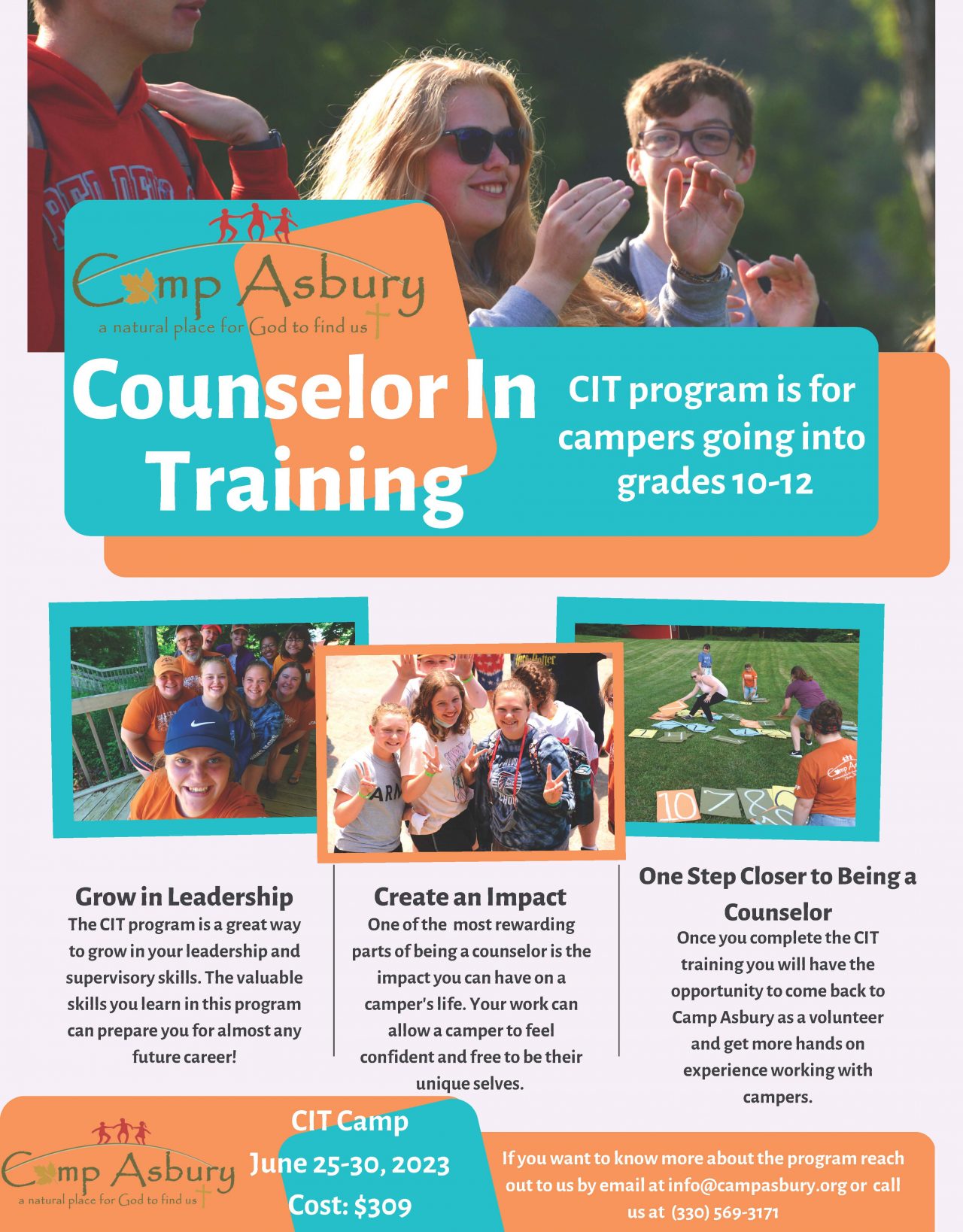 CIT Program - Camp Asbury